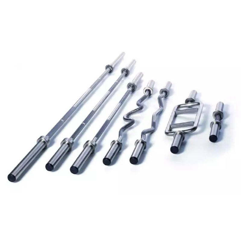 Olympic Bar Weight Lifting Gym Barbell 50mm EZ Trap S Curl Tricep ...