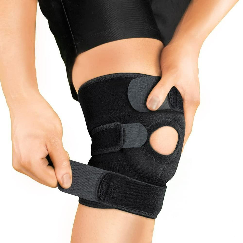Adjustable Compression Knee Patellar Tendon Support Brace for Men Wome ...
